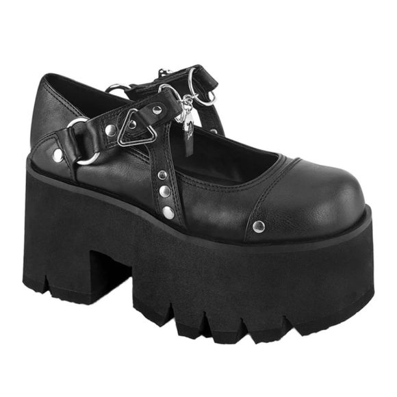 Demonia | Shoes | Demonia Mary Jane Coffin Platforms | Poshmark
